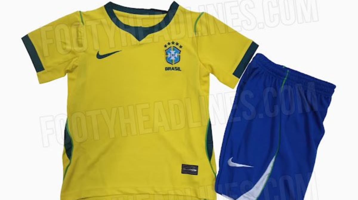 Vazam imagens do uniforme da Seleção para a Copa do Mundo de 2026