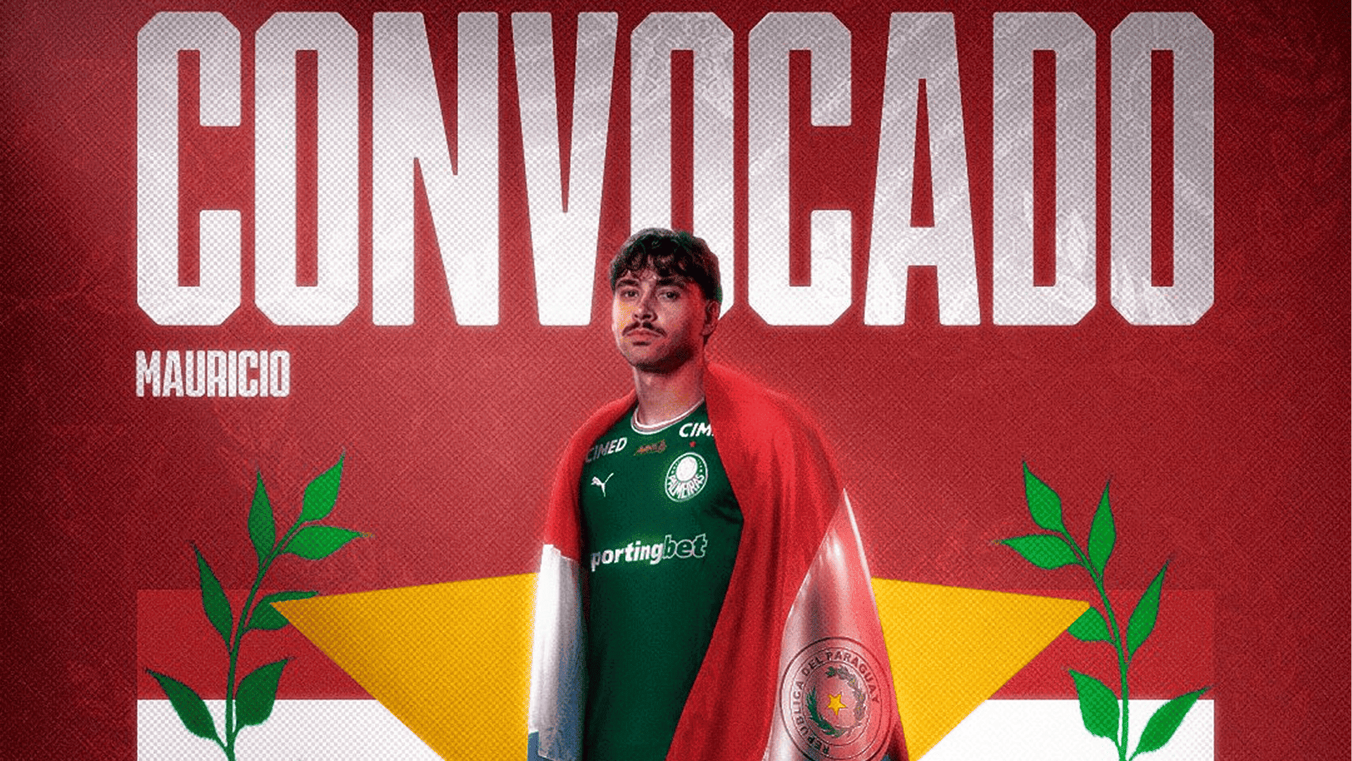 Maurício, ex-Cruzeiro, é convocado pelo Paraguai para a Copa