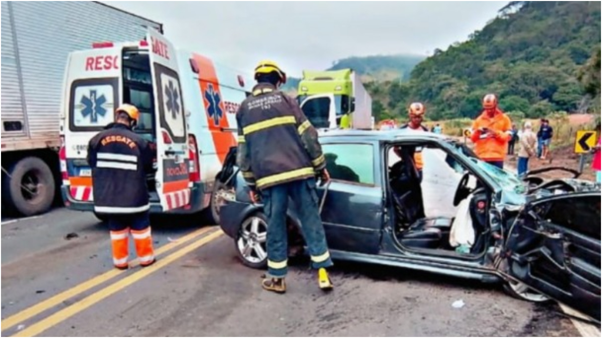 Motociclista morre em acidente na BR-381, em Nova Era