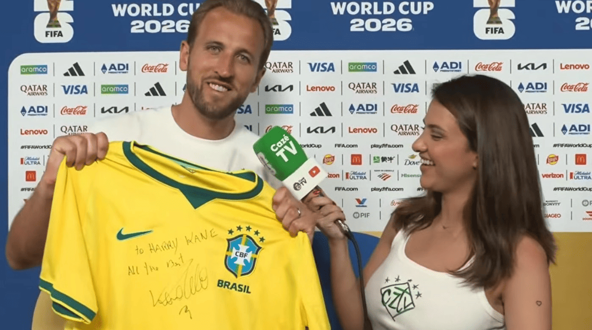 Harry Kane recebe presente de Ronaldo faz homenagem: 'Um dos maiores da ...